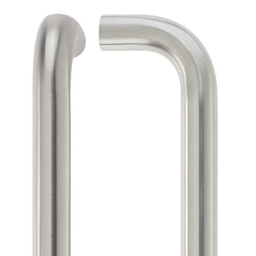 ZOO D Pull Handle 600mm Stainless Steel | 19mm & 22mm Options